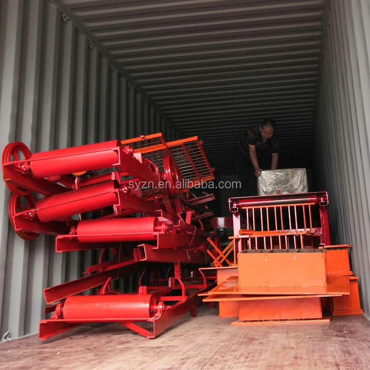 Shiyue Interlocking Clay Brick Machine Ly2-10 For No Burn Clay Bricks ...