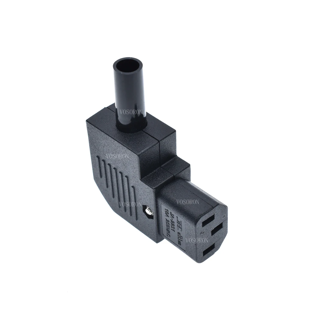 Iec C13 Right Angled Power Cord Plug Connector,Iec 320 C13 90 Degree ...
