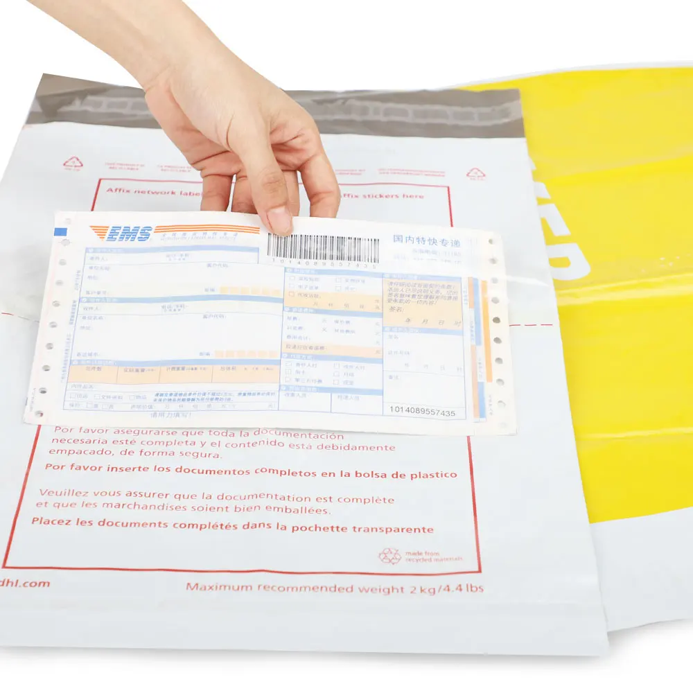 Custom Logo Plastic Shipping Mailing Bags Poly Mailer Packaging Bags ...