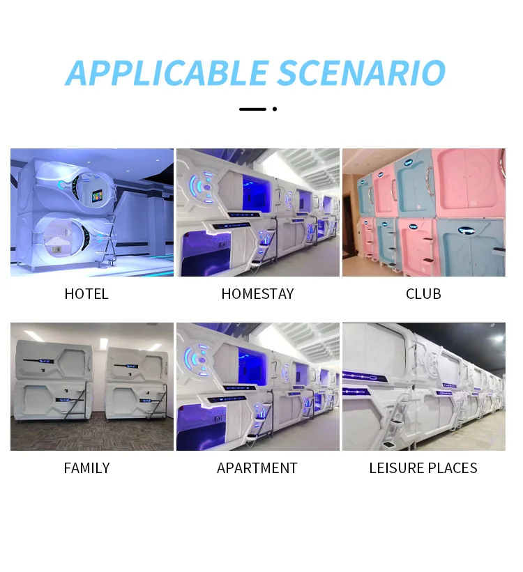 Sound Proof Sleeping Pods - Ideal for Hotel Capsule Beds