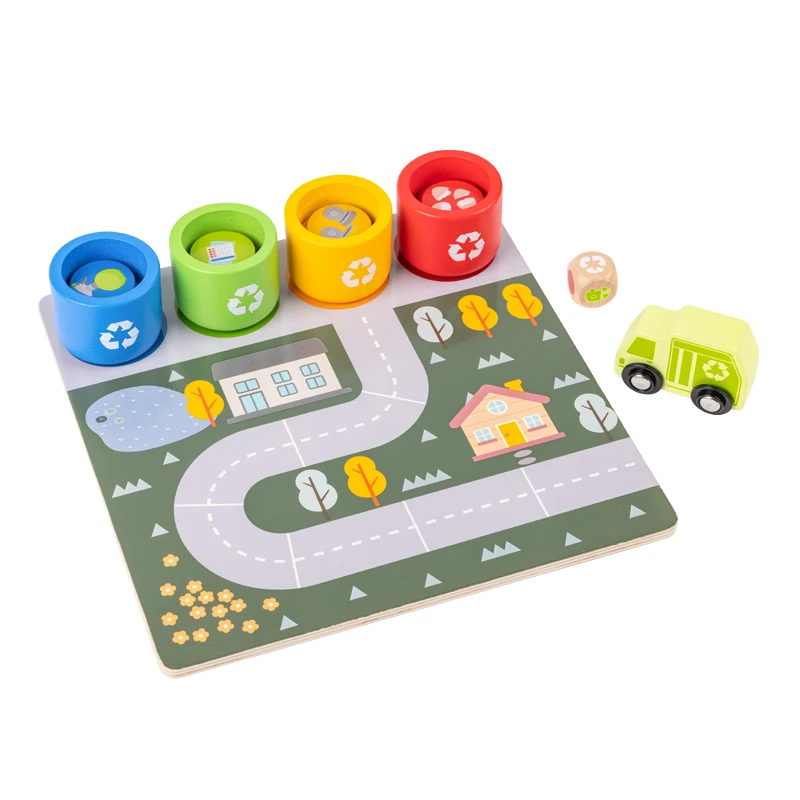 Recycling Center Play Set - Kids' Garbage Classification Toys