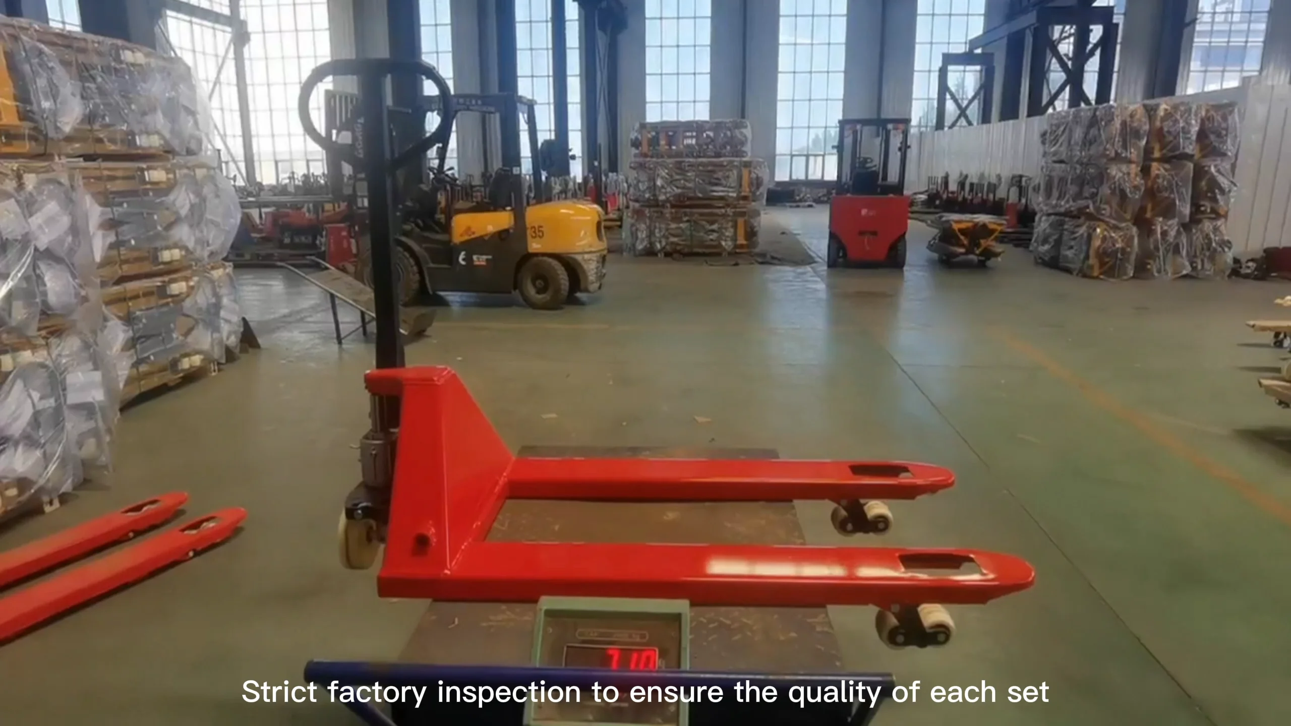 Cargo Transportation Manual Forklift Hand Pallet Truck Hand Pallet Jack ...
