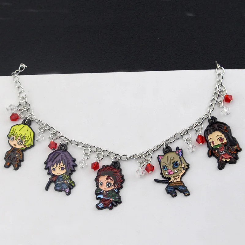 Anime Demon Slayer: Kimetsu No Yaiba Alloy Cosplay Bracelet