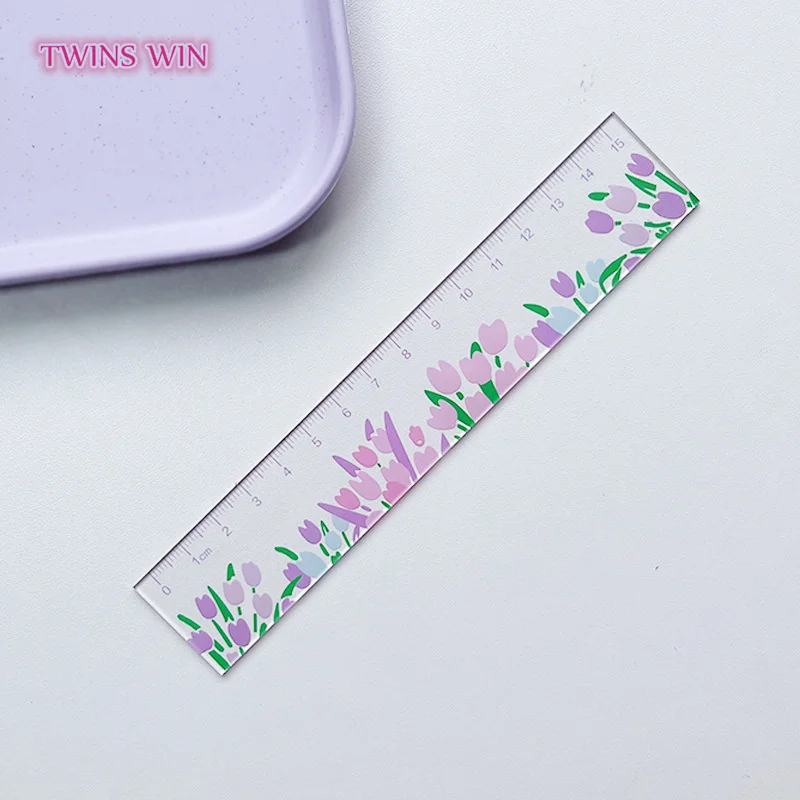 Wholesale Cartoon Student Drawing Measuring Rulers Cute Flower ...