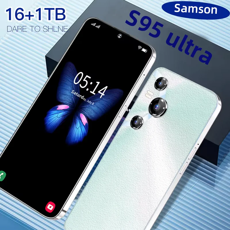 Samson SS95 Ultra - 5G Smartphone with HD Camera & Large Screen