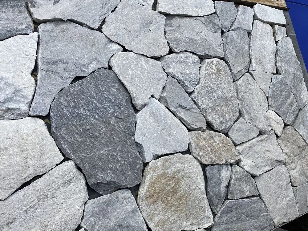 Natural Cloud Grey Quartzite Stone Cladding for Interiors