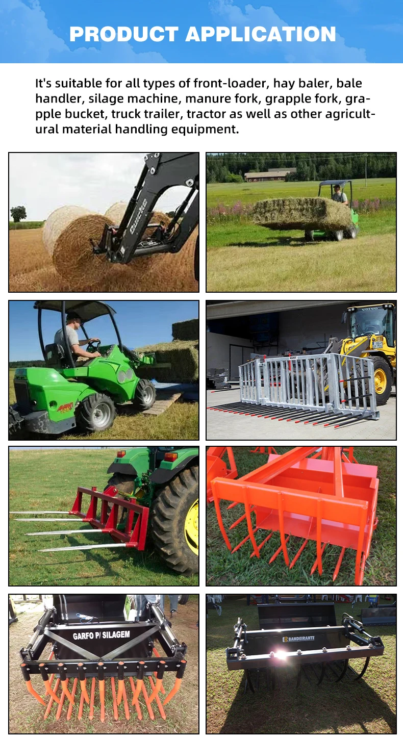 High Quality Agricultural Spare Parts Hay Loader Tine Loading Machine ...