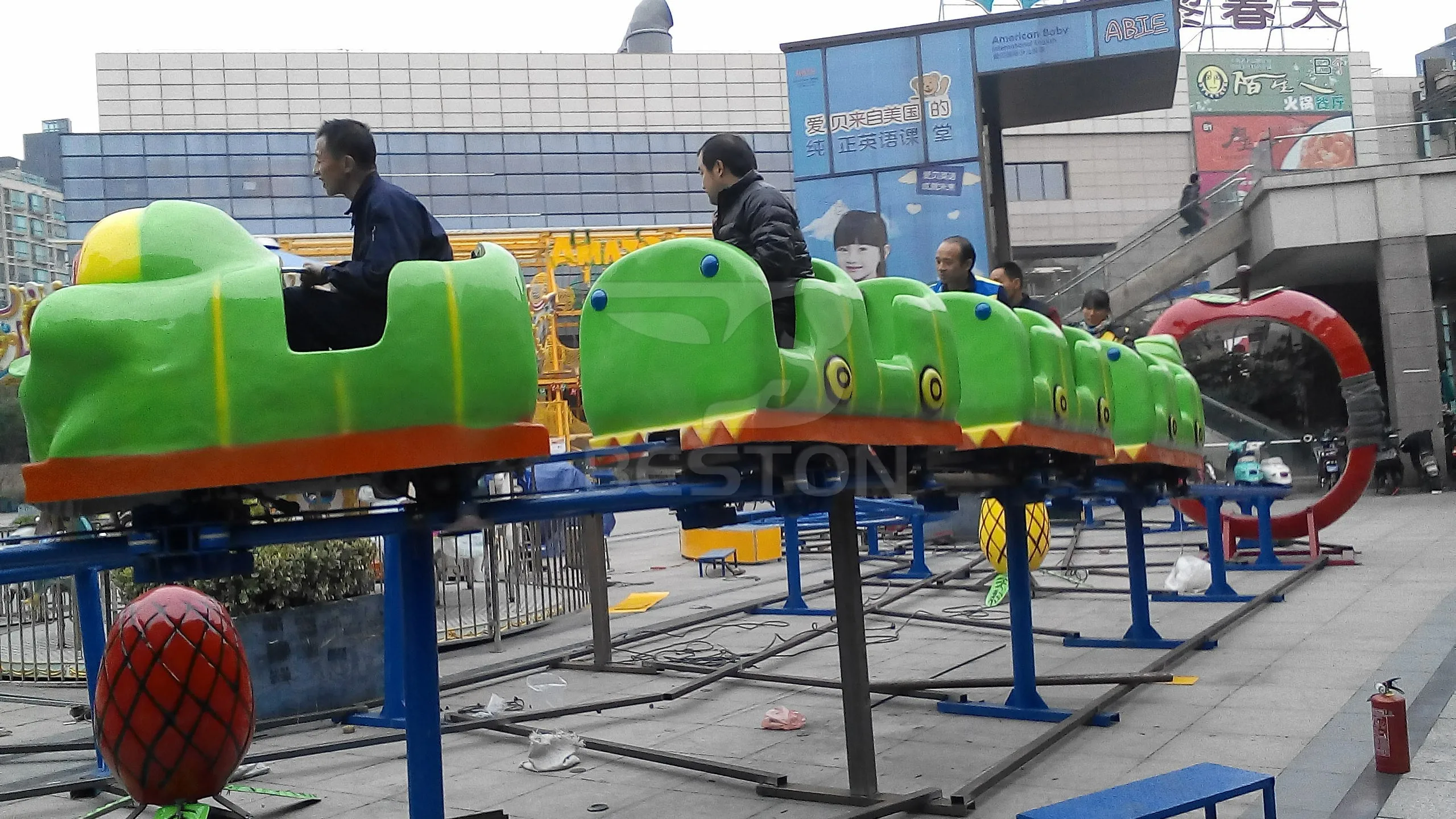 Wacky Worm Roller Coaster for Sale - Beston Amusement Equipment