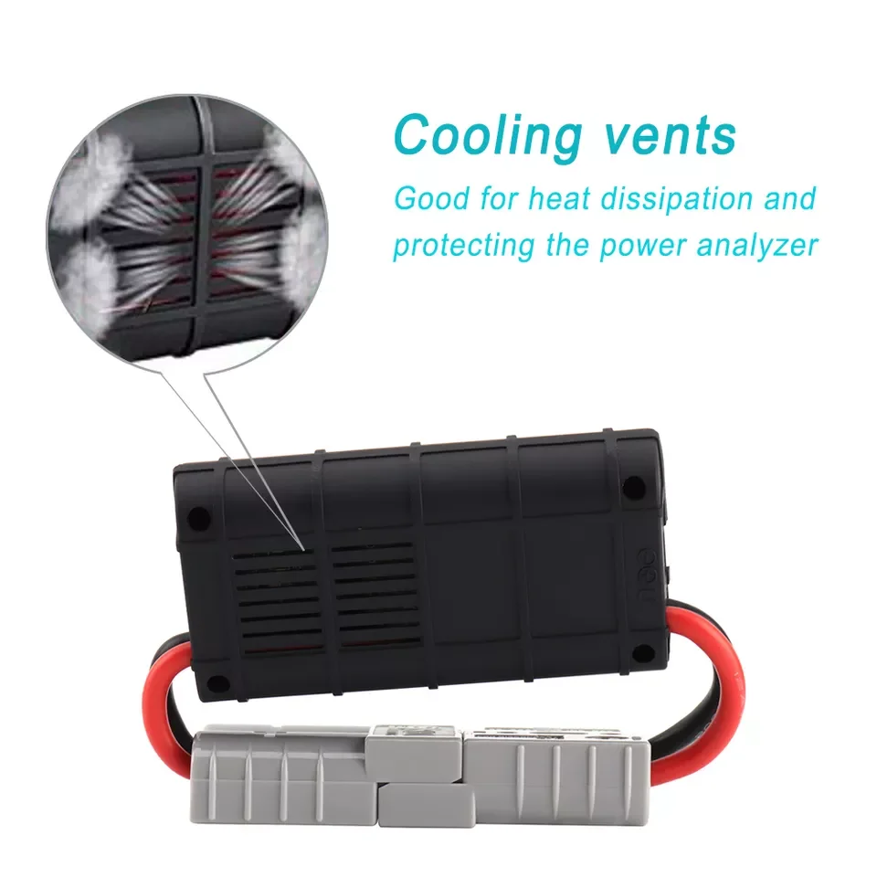 Heavy Duty 12 Volt Solar Panels 150A Digital DC Inline Power Analyzer 4 ...
