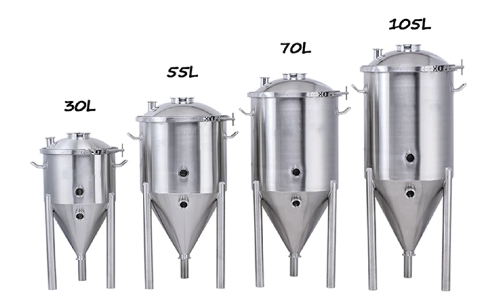 50L Conical Fermenter Tank - Stainless Steel 304 Quality
