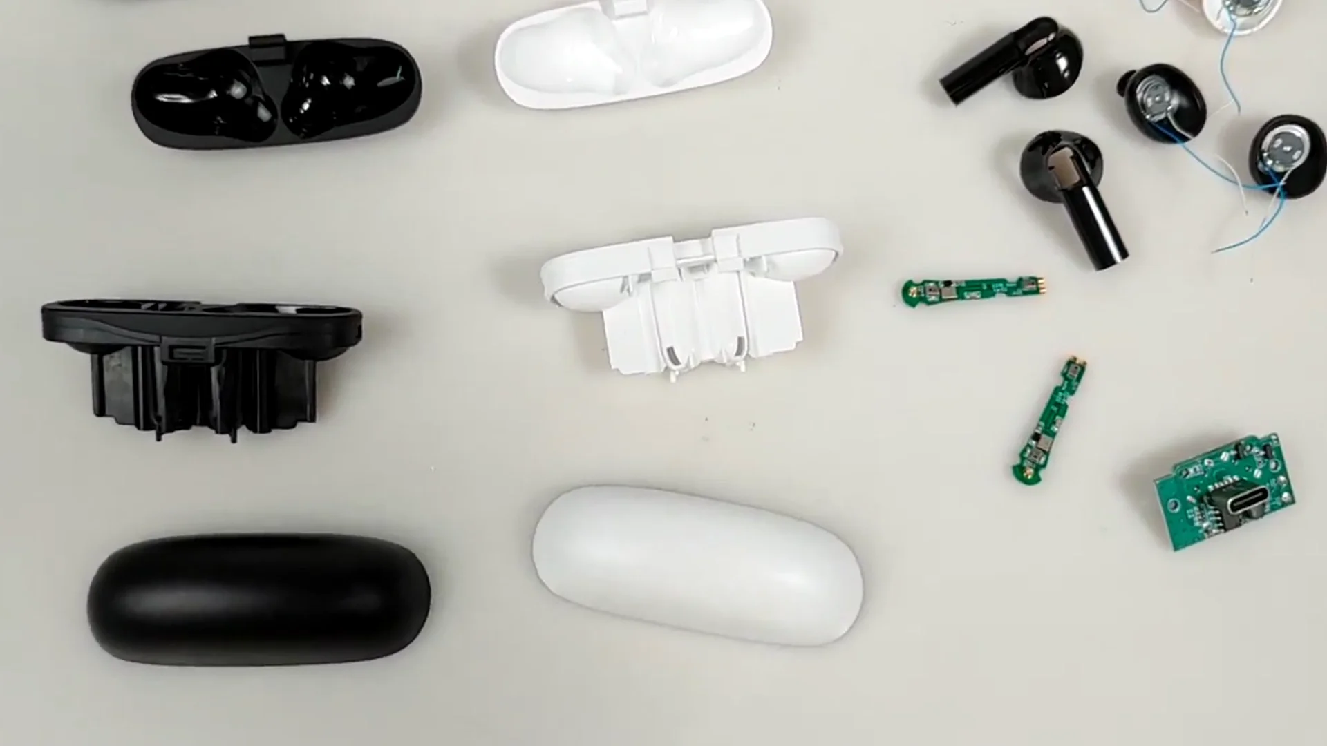 Skd Available Earbuds Wireless Non-finished Assembly Accessories Shell ...