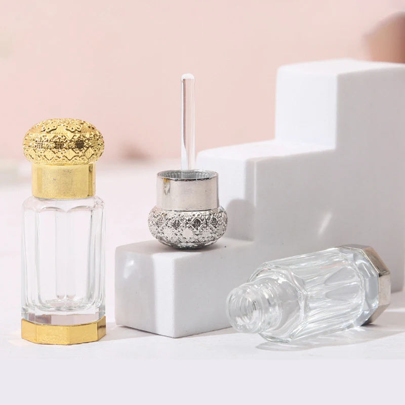 Luxury Crystal 3ml 6ml 12ml Arabian Attar Decorative Glass