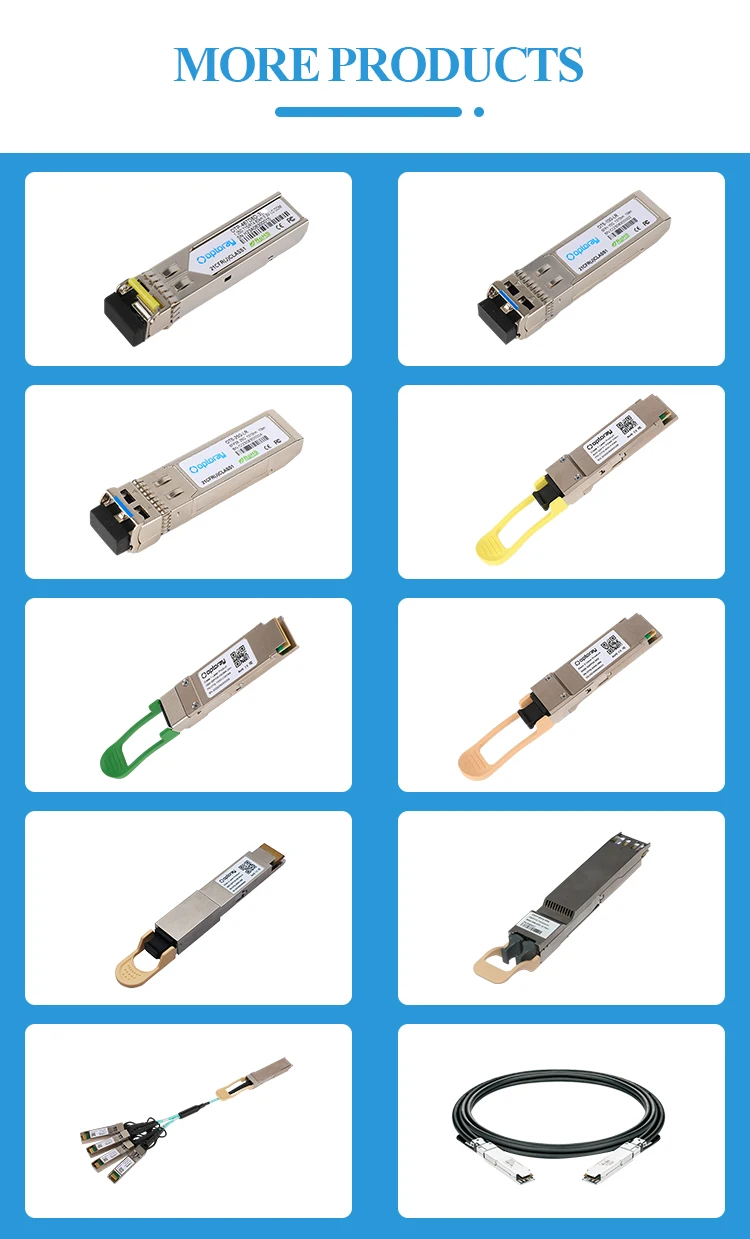 Single-Mode Fiber Optic SFP Module 155M 1310nm 20km LC Connector Dual ...
