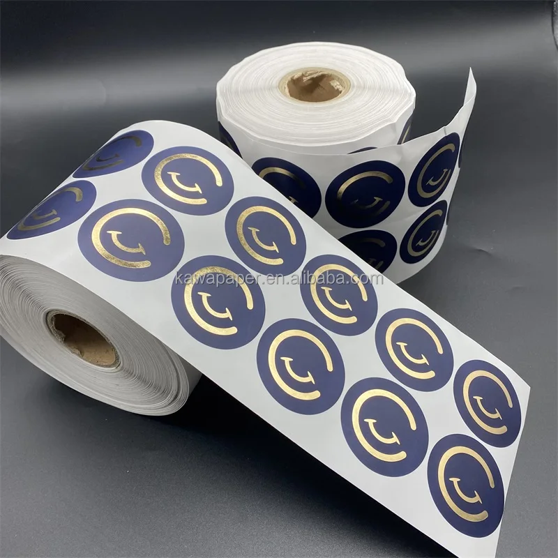 Custom Printed Round Stickers - Waterproof & Adhesive