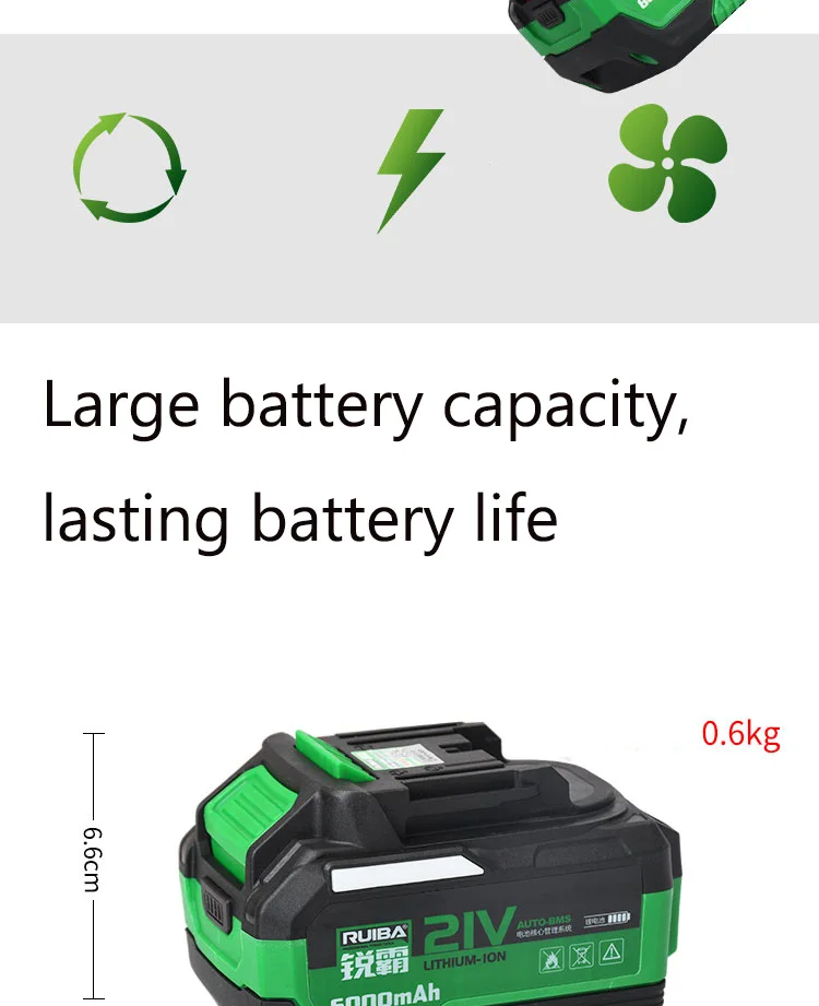 PROBON RB-826 Electric Wrench - 2100N.M Torque Power