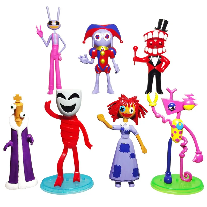 Linda The Amazing Digital Circus Pvc Toy Joker Pomni Jax Digital Circus ...