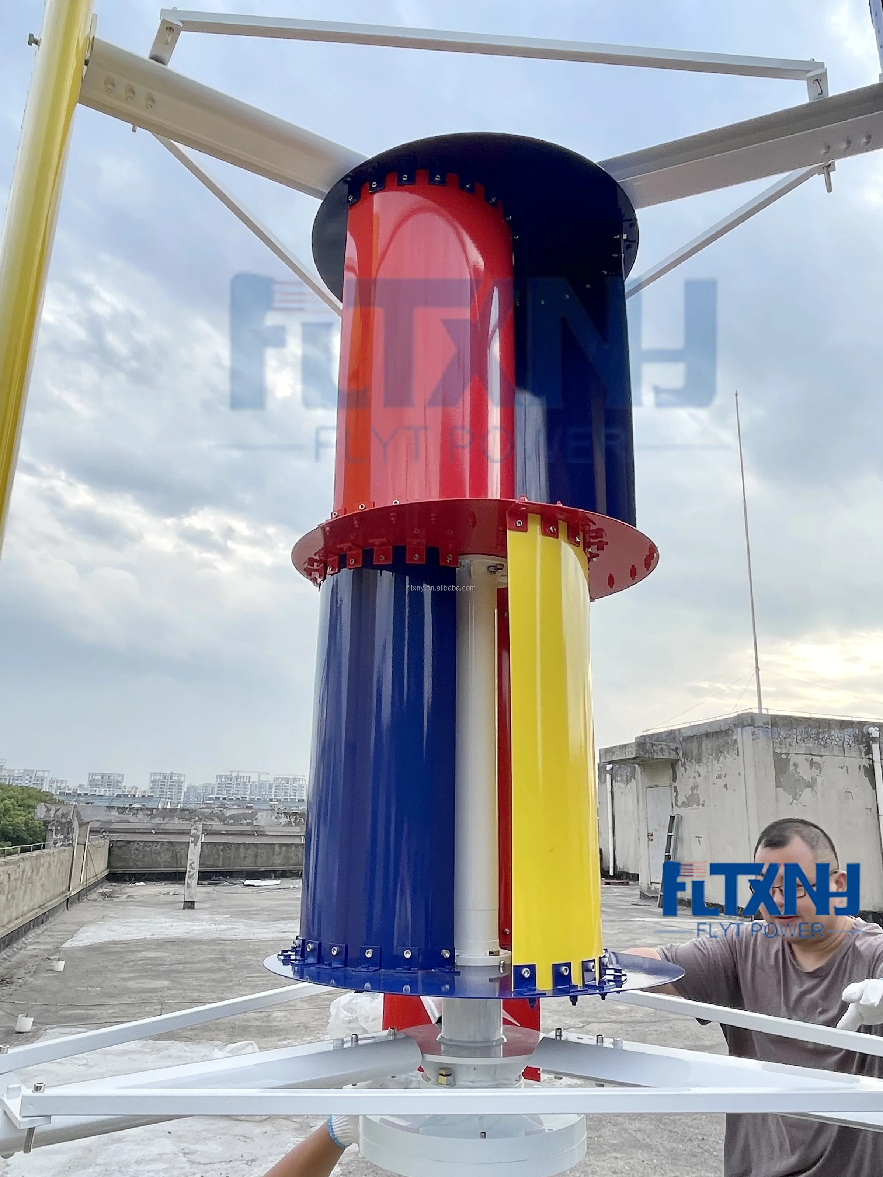 Wind Turbine Power System Generator Wind 1KW / 2KW / 3KW / 5KW Axis ...