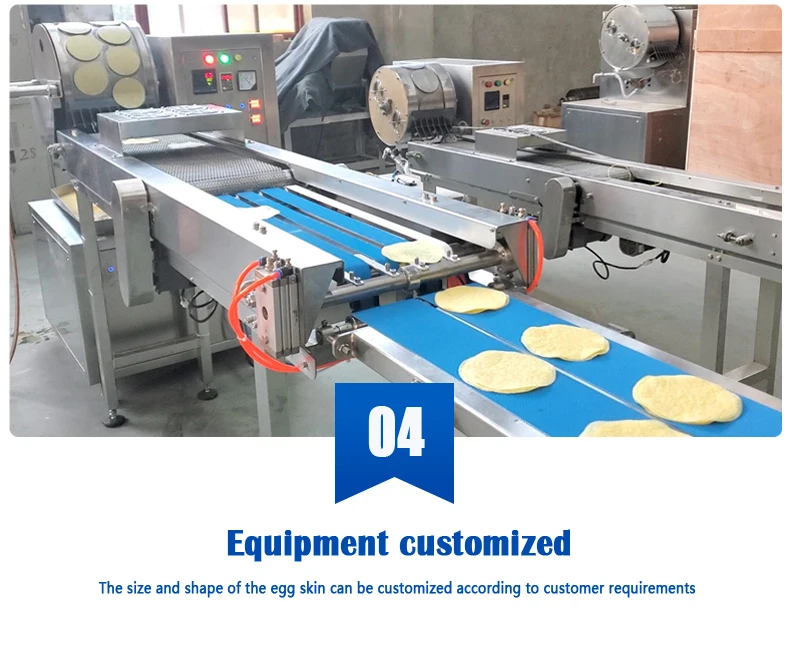 High Productivity Mille Egg Crepe Cake Machine - 20 PCS/MIN