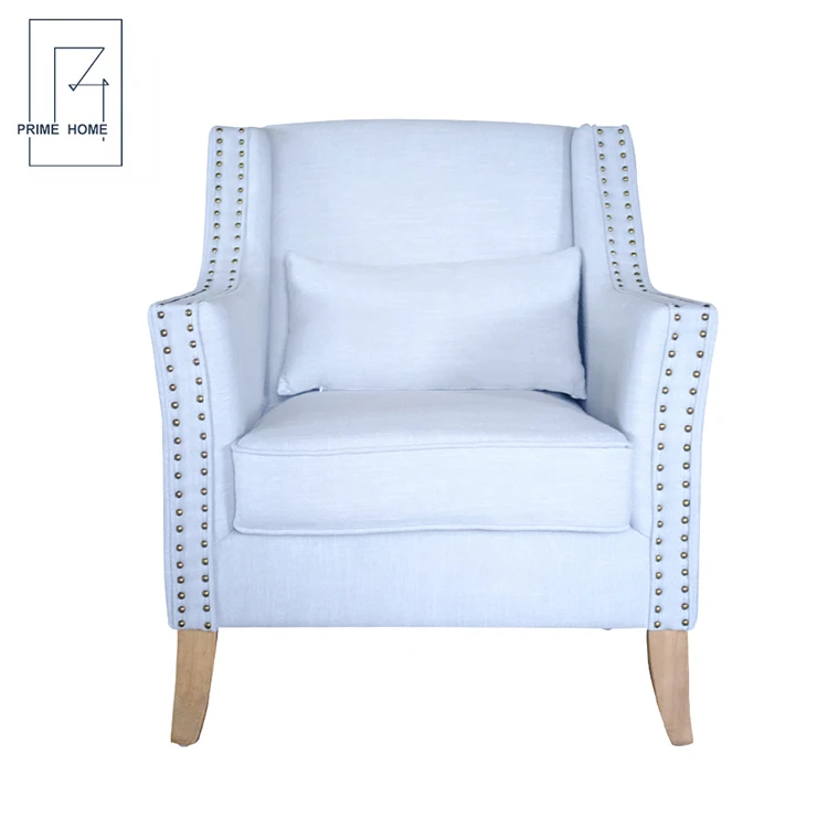Cheaps Wholesale Club Chair Hamptons Style Duck Egg Blue Fabric Club ...