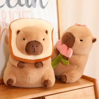 Belo Tempo Kawaii Cosplay Stuffed Animals Capybara Plush Toys With ...