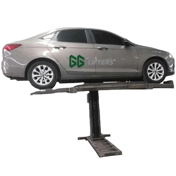 Single Post Car Lift for Efficient Space Utilization in Garages ...
