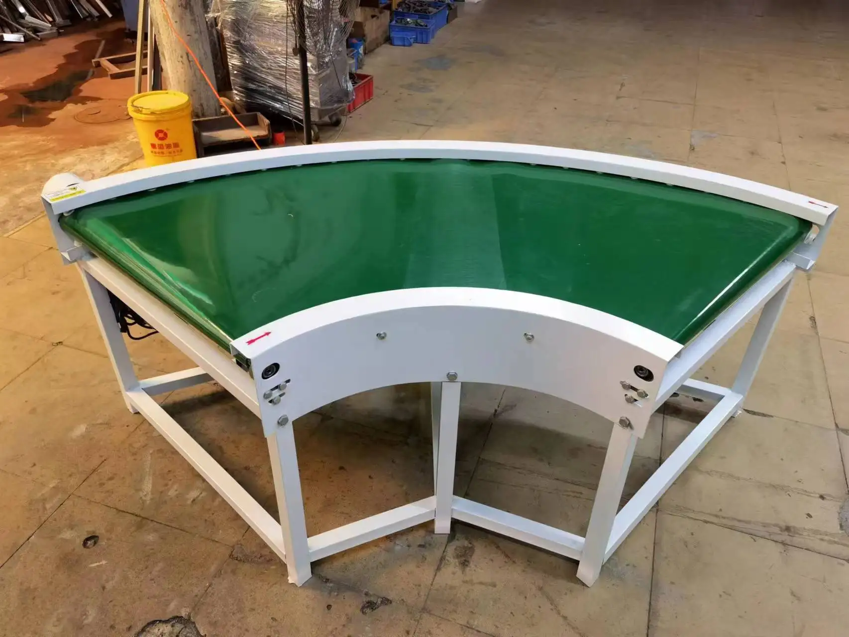 Zhongde Automatic Z-Belt Conveyor - Efficient Material Handling