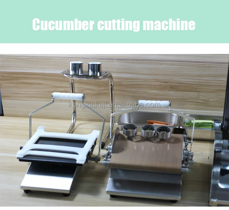 Commercial Vegetable & Cucumber Cutter Slicer Machine for Sushi Shops ...