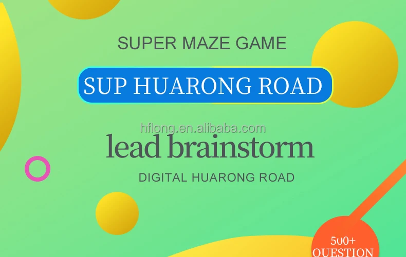 All in One Board Super Maze Game Slide Huarong Road Puzzles