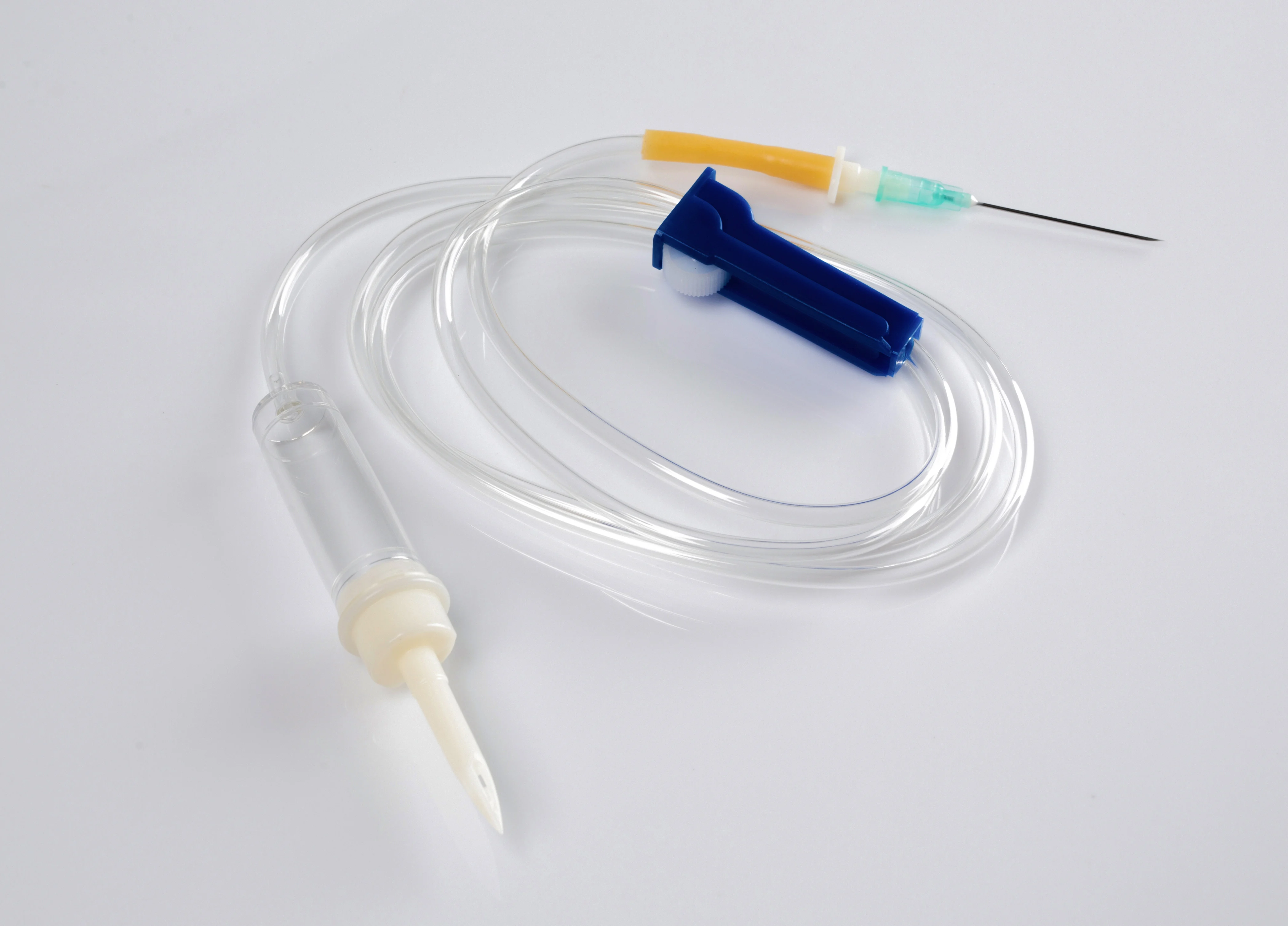 Medical Disposable IV Infusion Set with Flow Regulator