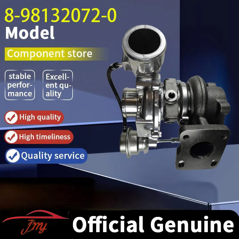 For Isuzu D-MAX 4JK1 Turbocharger OEM 8-98132072-0 8981320720 ...