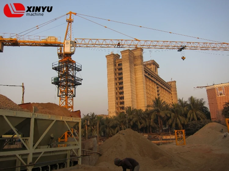 Professional Factory Tower Crane Mast Sections Portable Tower Crane ...