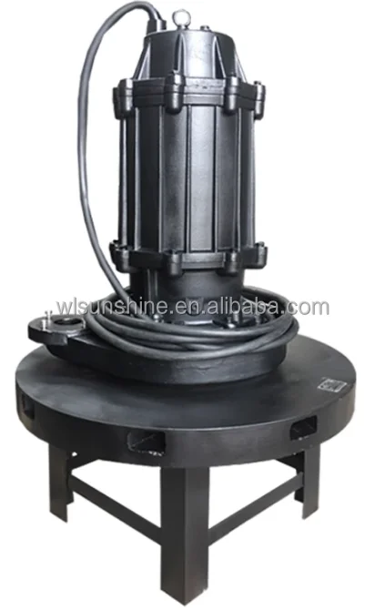 1.5kw Venturi Jet Aerator High Efficiency Submersible Push Wave Aerator ...