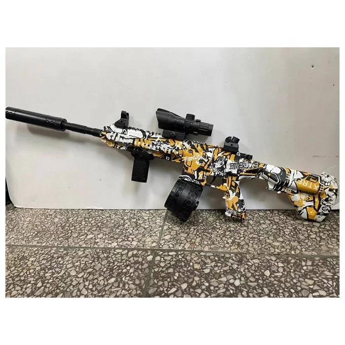 Cheap Realistic M4 Jelly Bullet Gel Blaster Soft Bullet Nerf Kids Gun ...