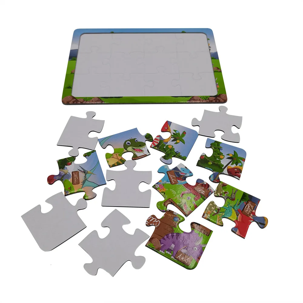 High Quality Multi Sublimation Blank Puzzle Custom Your Own Design ...