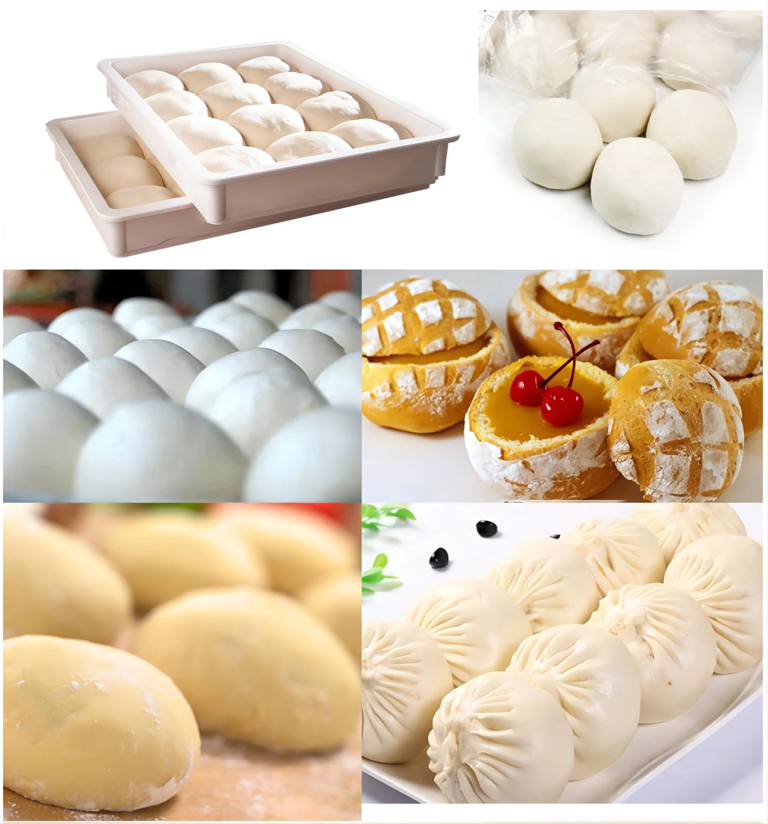 16 Trays 32 Trays Electric Bread Proofer - High Productivity