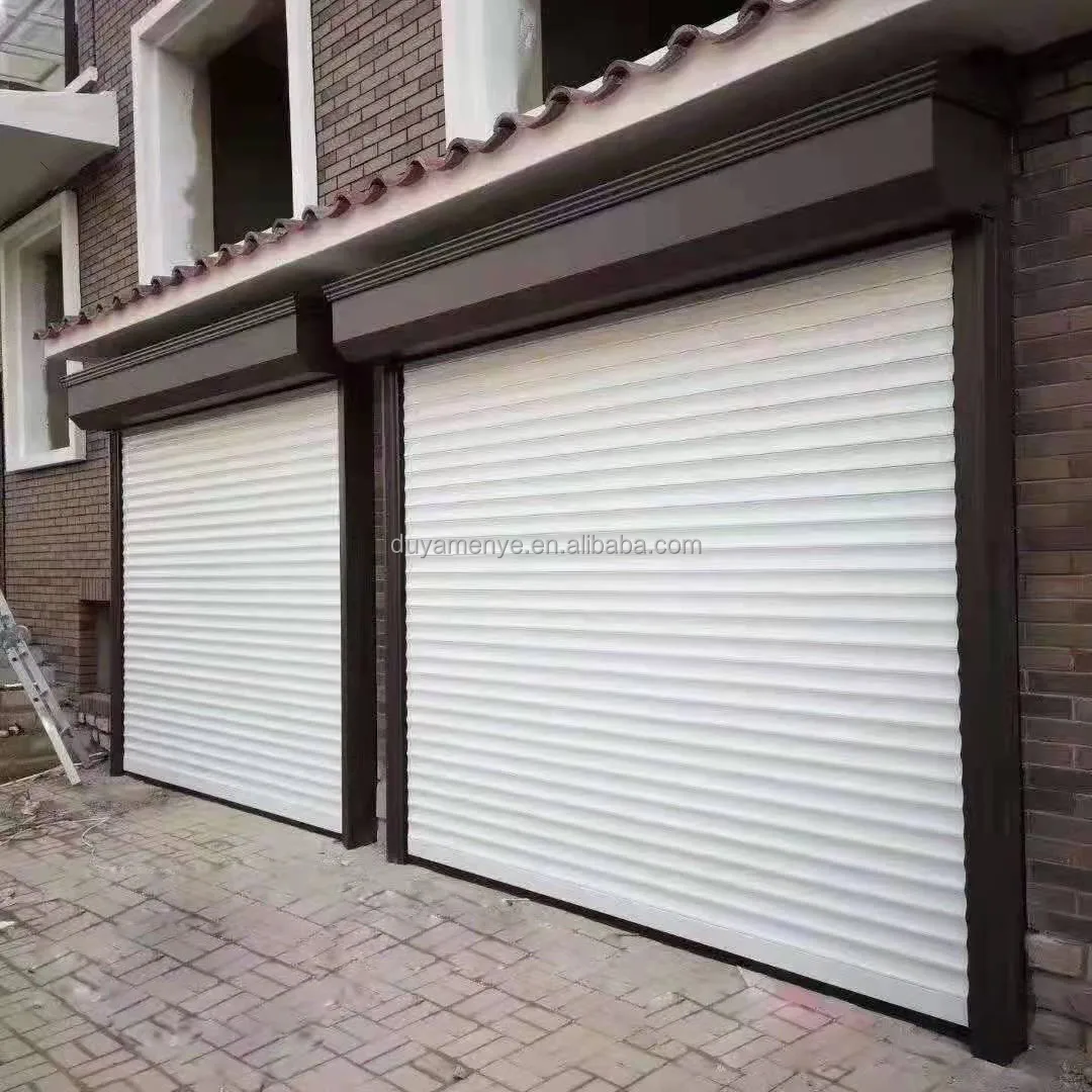 Secure and Stylish - Modern Aluminum Garage Shutters