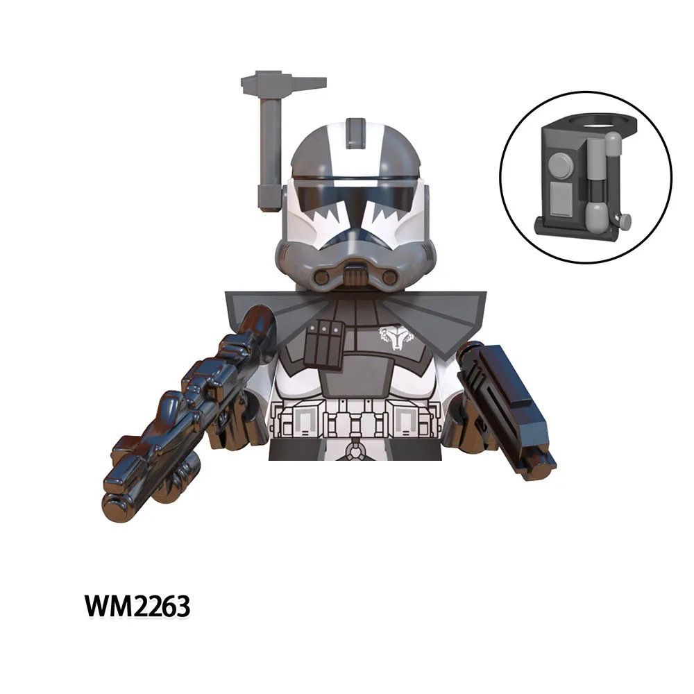 Wm Blocks - Star Mini Hot Sell Wars Figures MOC Clone Trooper