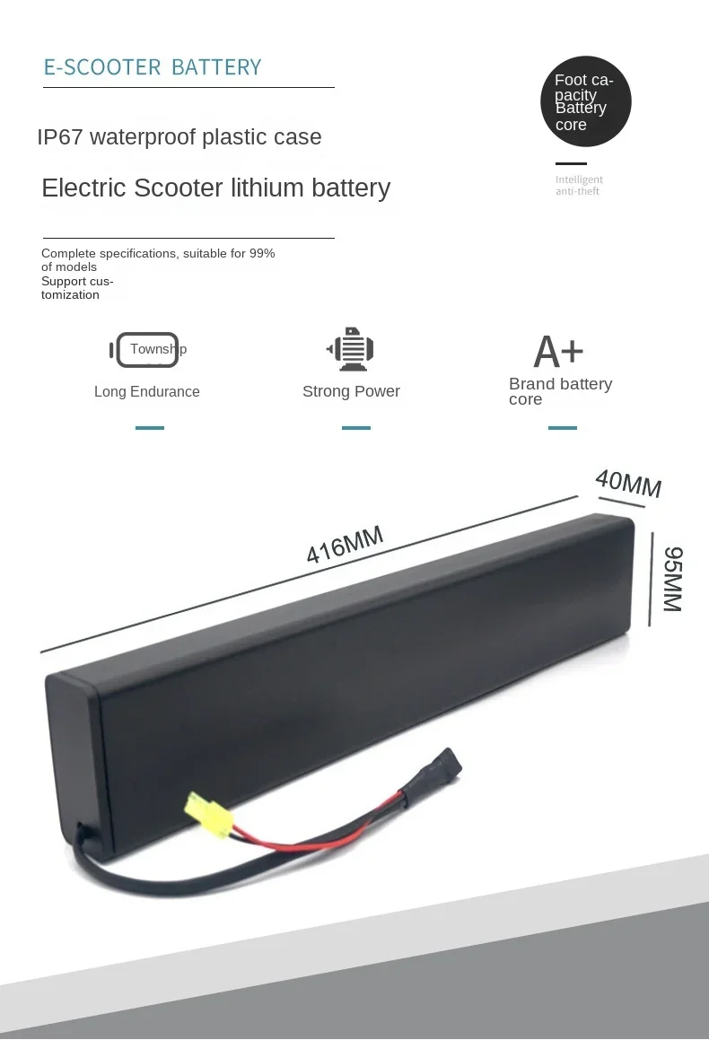 Supply 36v 6ah Electric Scooter Lifepo4 Batteries Balance Car Battery ...