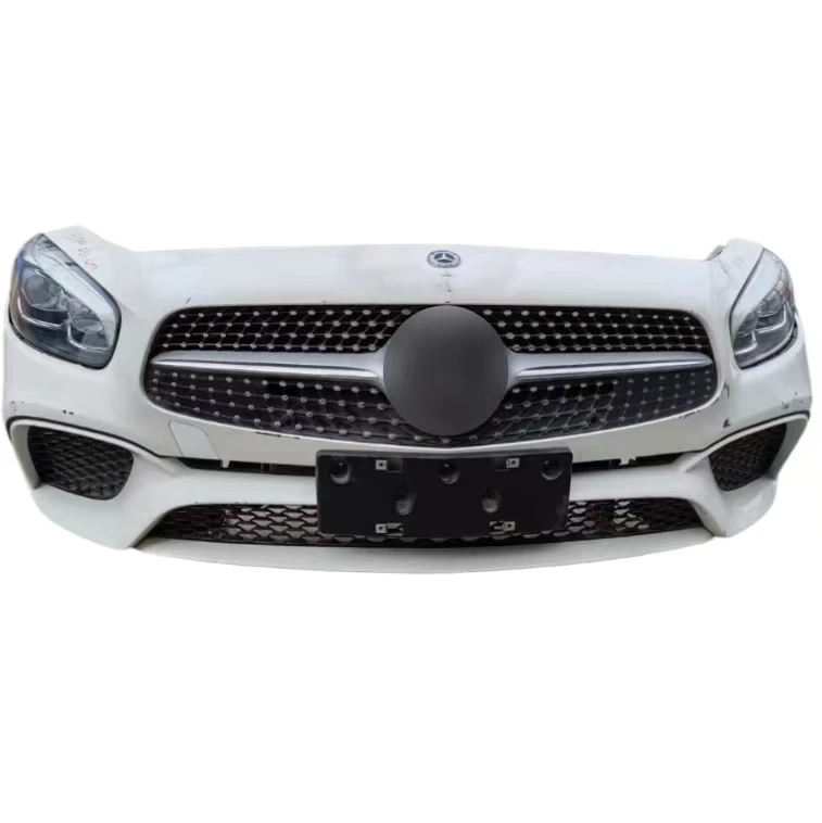 Original Used Front Bumper Assembly with Car Headlight Assembly for ...