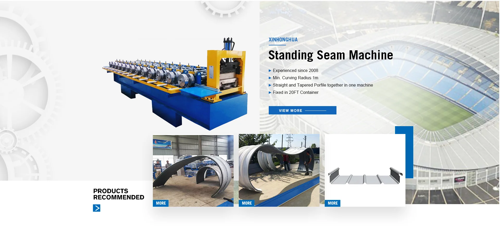 Xiamen Xinhonghua Machinery Co., Ltd. - Metal Roll Forming Machine