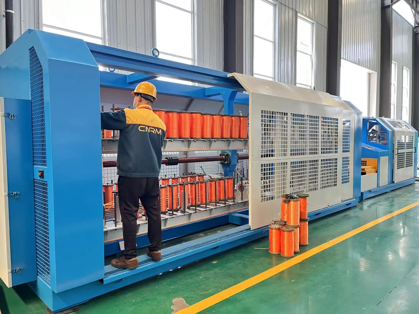 China CNRM Jute Rope Ball Making Machine/cotton Twine Ball Winder ...