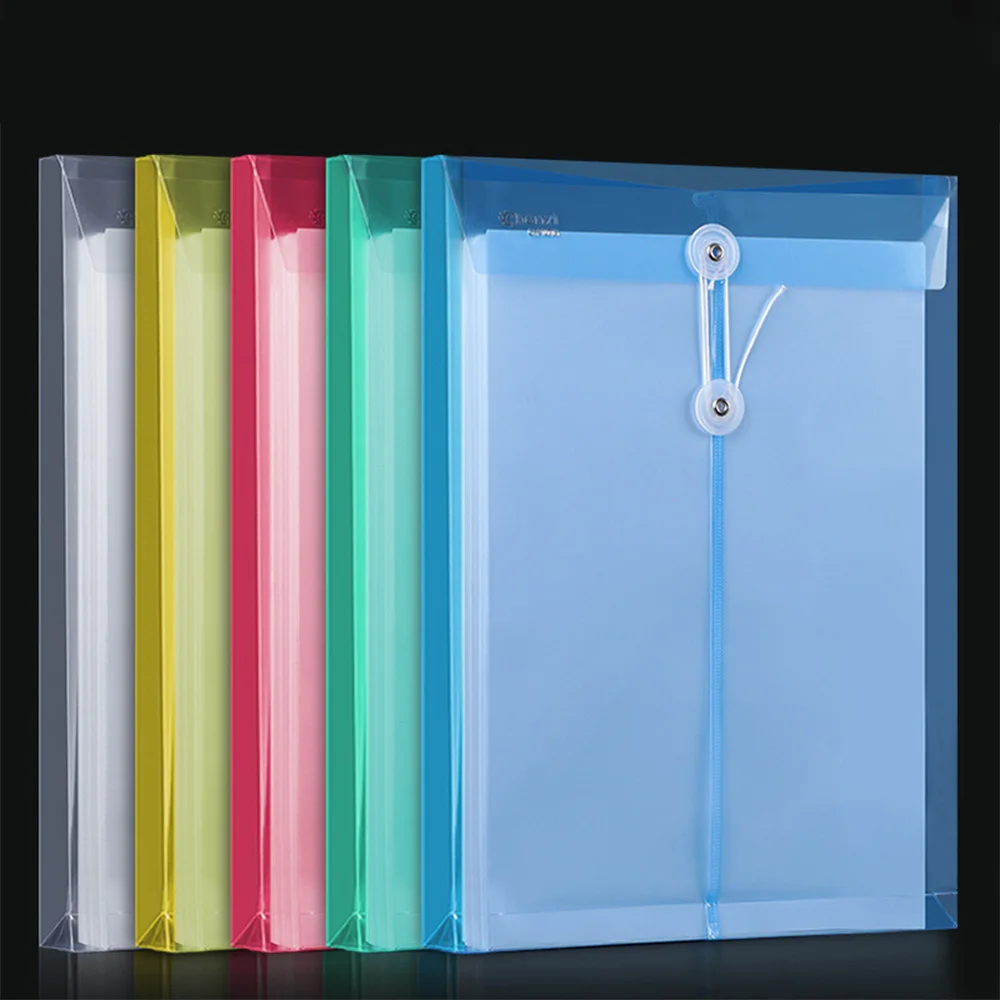 Document Holder Clear Color Organizer Filling Folder PP Plastic ...