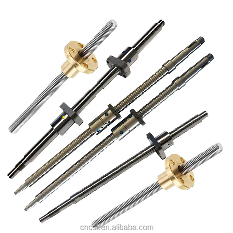 Bidirectional Trapezoidal Lead Screw Twin Threaded Diameter 12mm 80mm ...