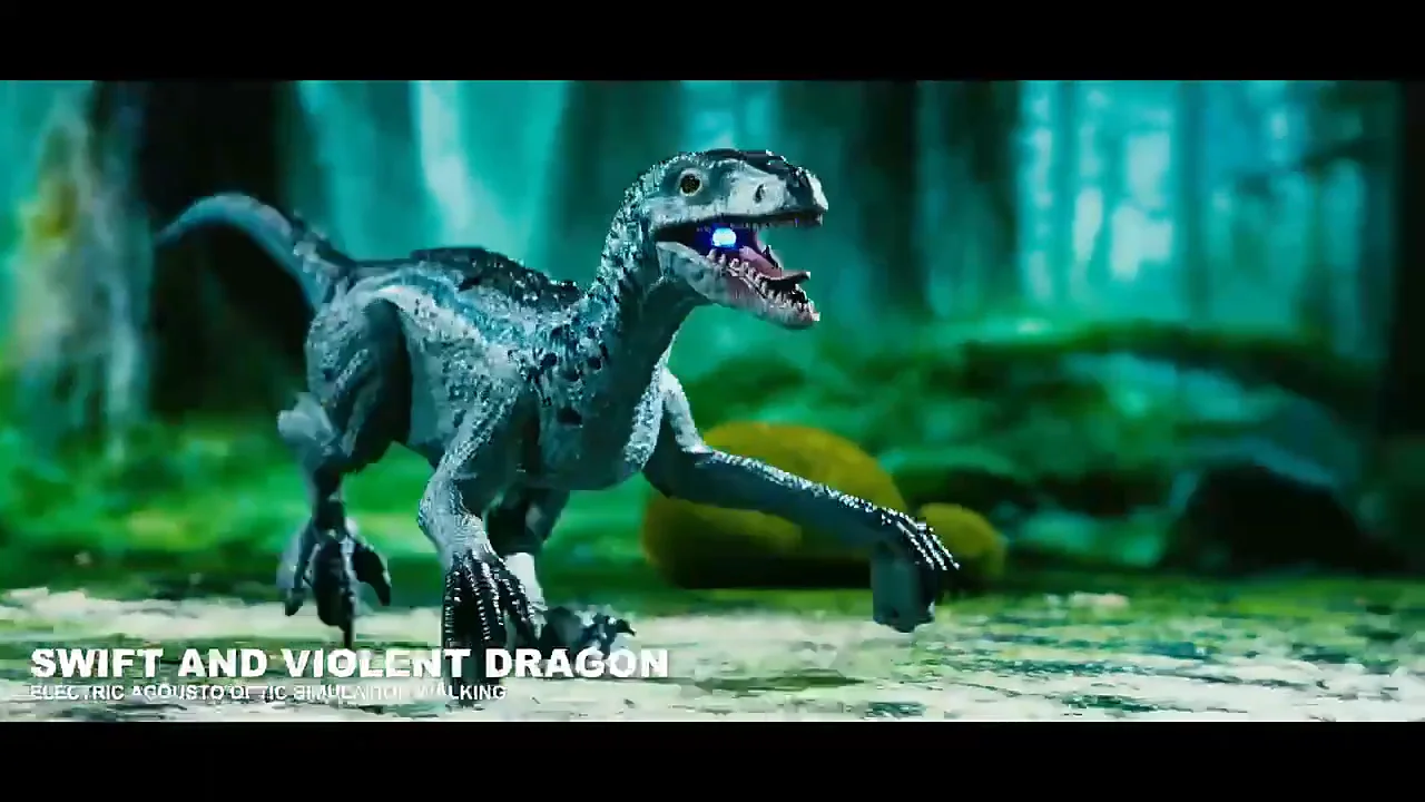 Longxi Remote Control Velociraptor Dinosaur Toys For Kids 2023 Ir ...