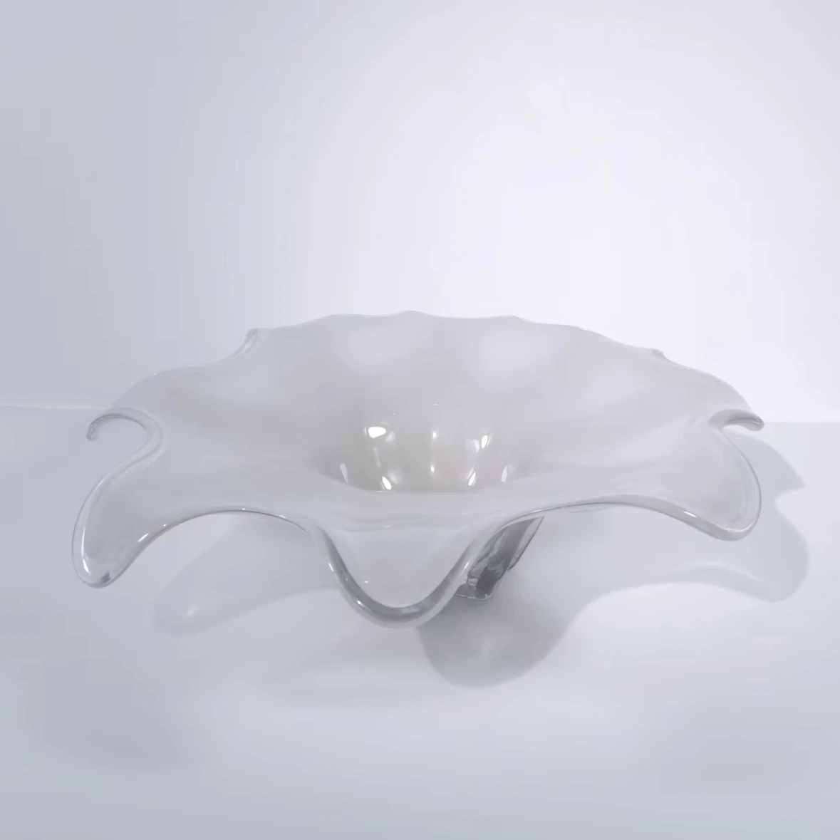 Warm Wood Tones Crystal Glass Trays Cutlery Baklava Tray Glass ...