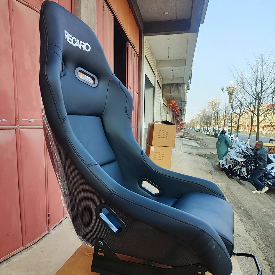 Carbon Fiber Business Bucket Seats with Pepita Confetti Waterproof for ...
