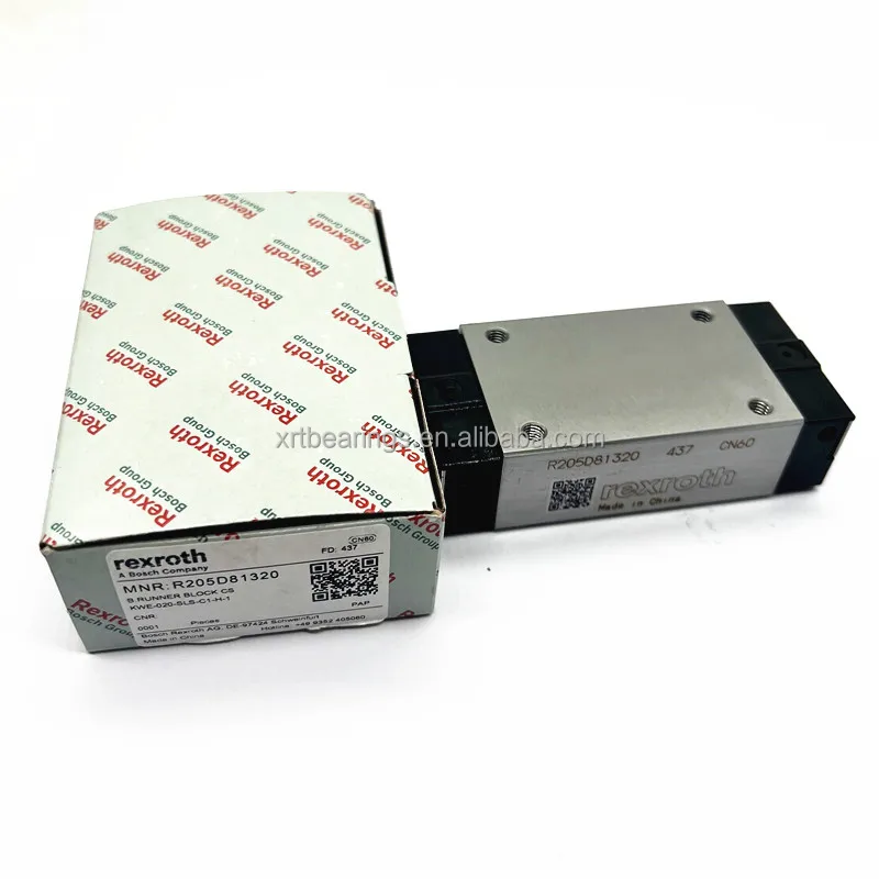 Original Rexroth Linear Guideway R205d12420 Linear Ball Runner Bearing ...