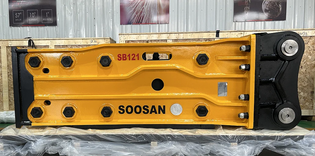 Soosan Hydraulic Breaker Excavator Demolition Attachment SOOSAN SB121| Alibaba.com