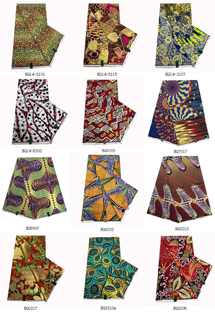 Promotional Various Durable Using 100% Cotton African Wax Prints Fabric ...