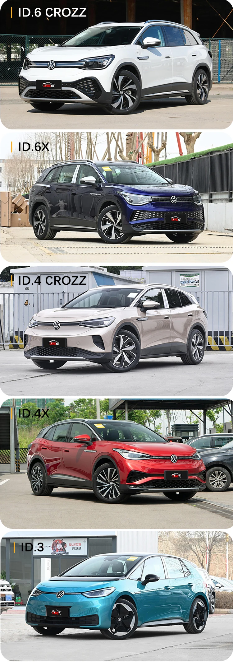 VW ID4 ID6 Electric Suvs - Efficient & Reliable Vehicles